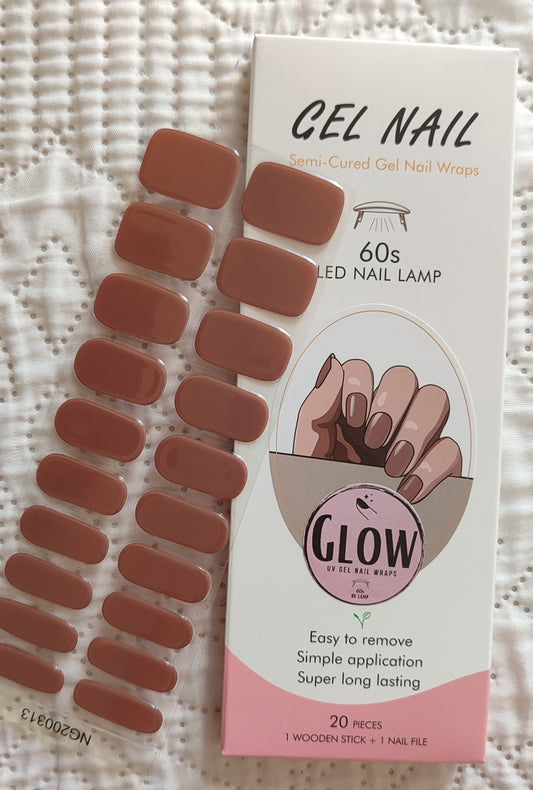 UV Gel Nail Wraps – GLOW UV Gel Nail Wraps